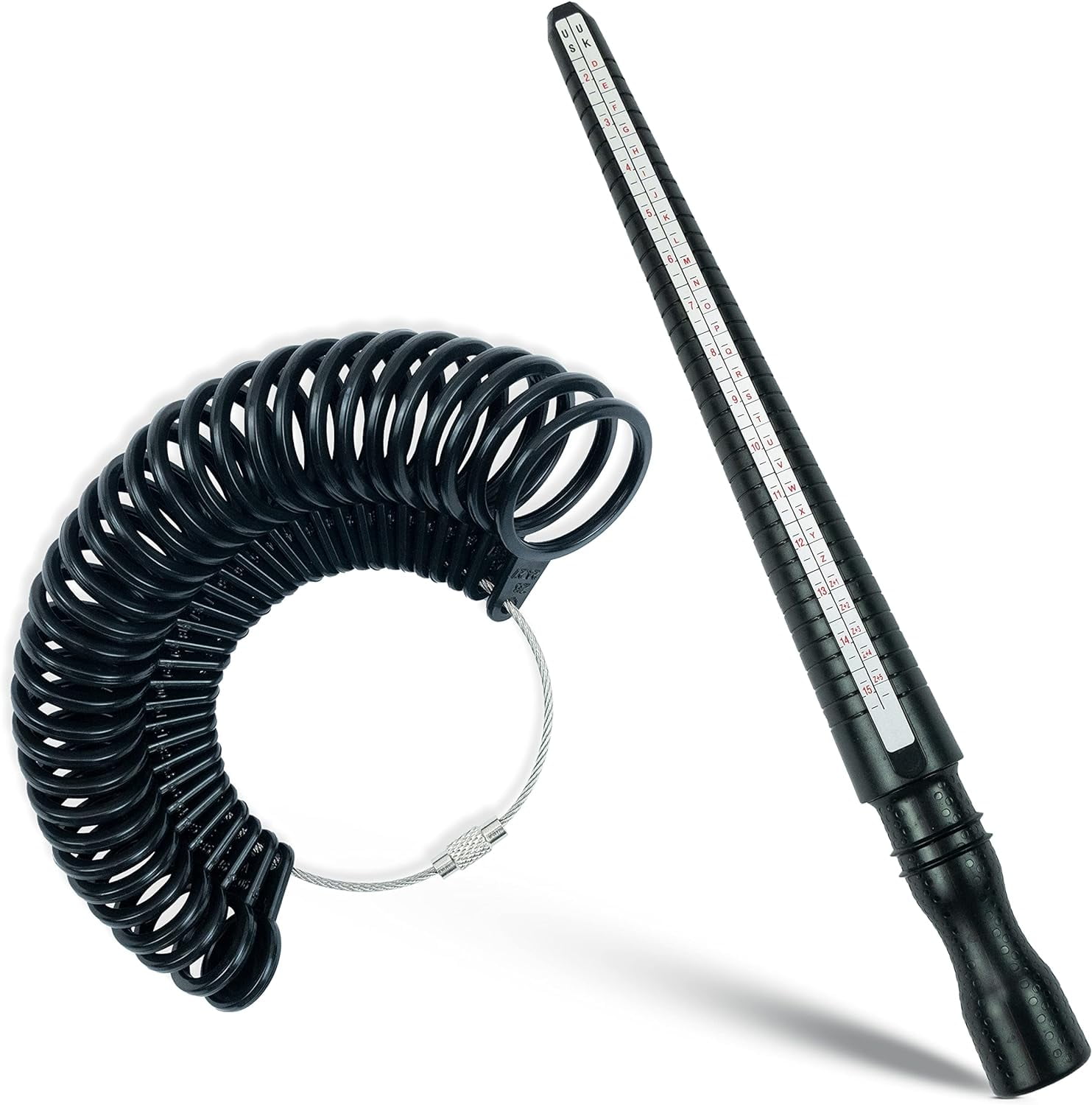 Ring Sizer UK, A-Z Ring Measurement Tool, with Ring Size Guide Chart ...