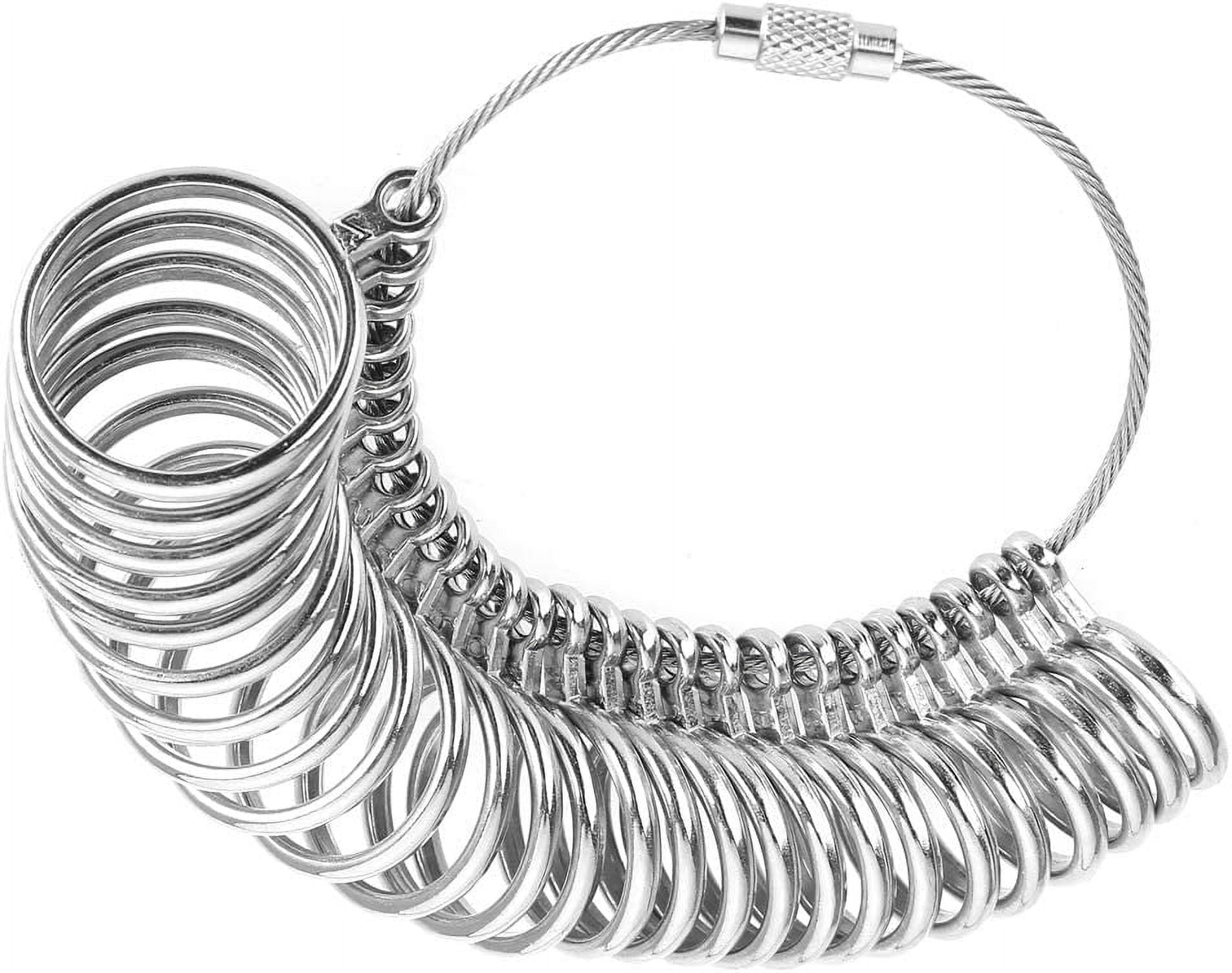 Ring Sizer UK Gauge/Ring, Professional Ring Sizer Measuring Tool ...