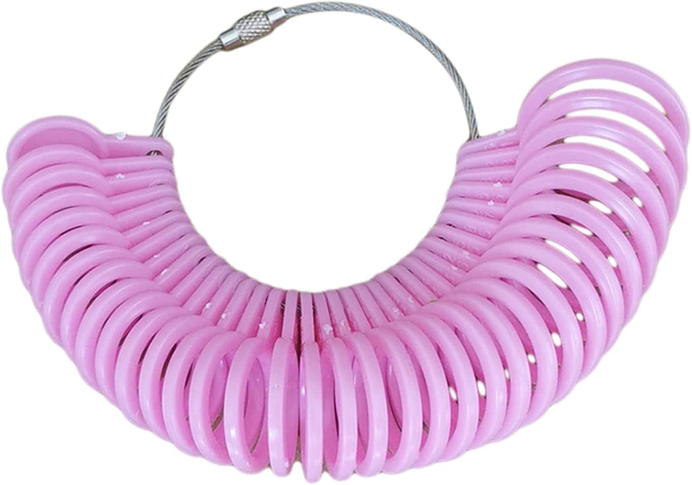 Ring Sizer UK Measurement Scales Kit Tools Metal Finger Measure for ...