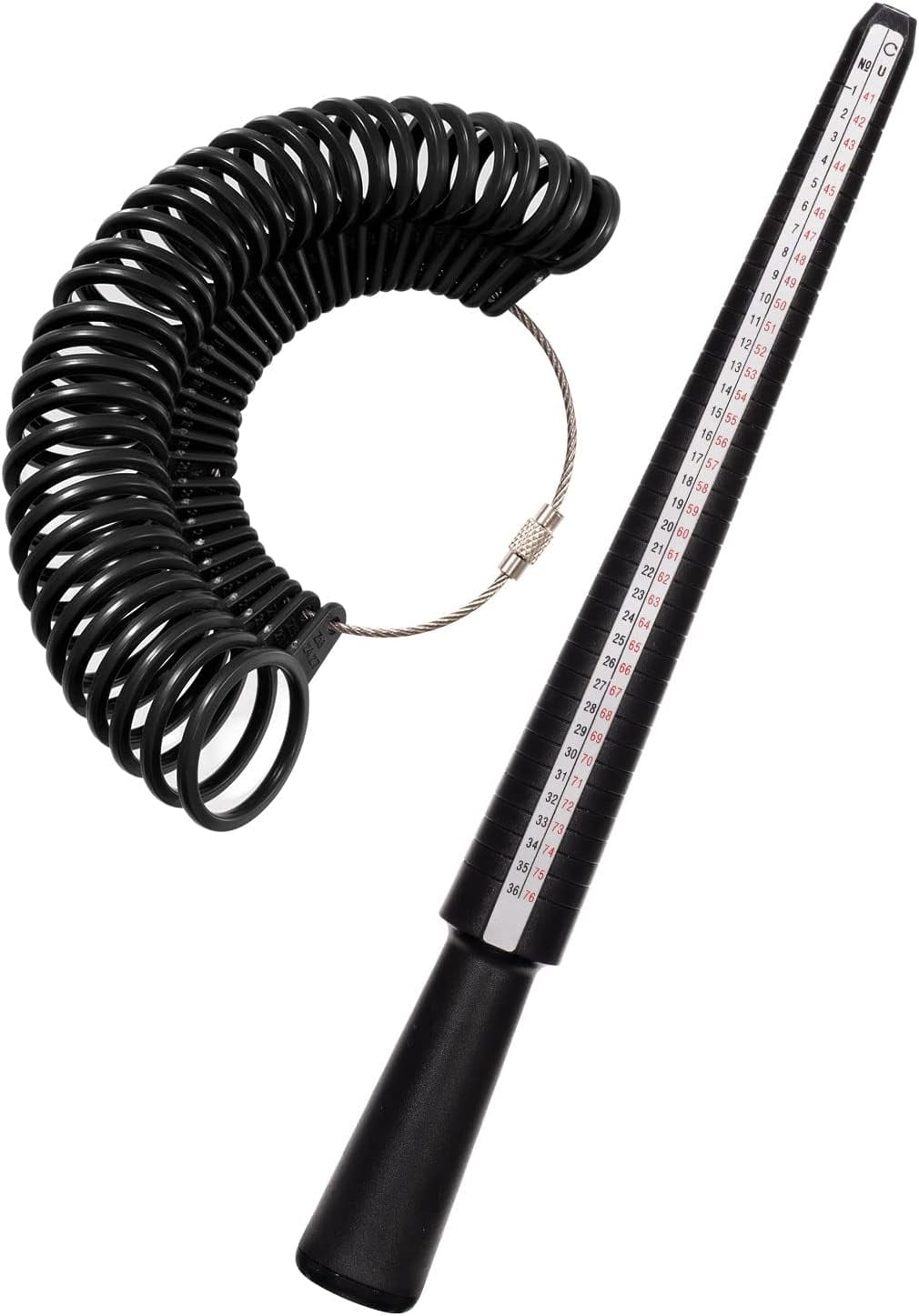 Ring Sizer UK Measurement Scales Kit Tools for Measuring Rings ...