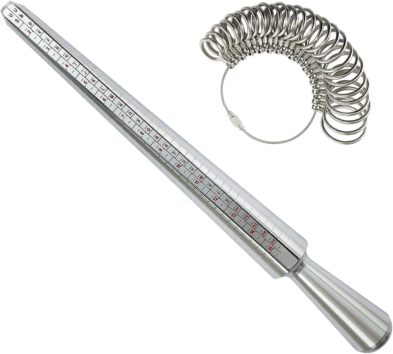 Ring Sizer UK Ring Measurement Tools Finger Ring Size Measuring Tools ...