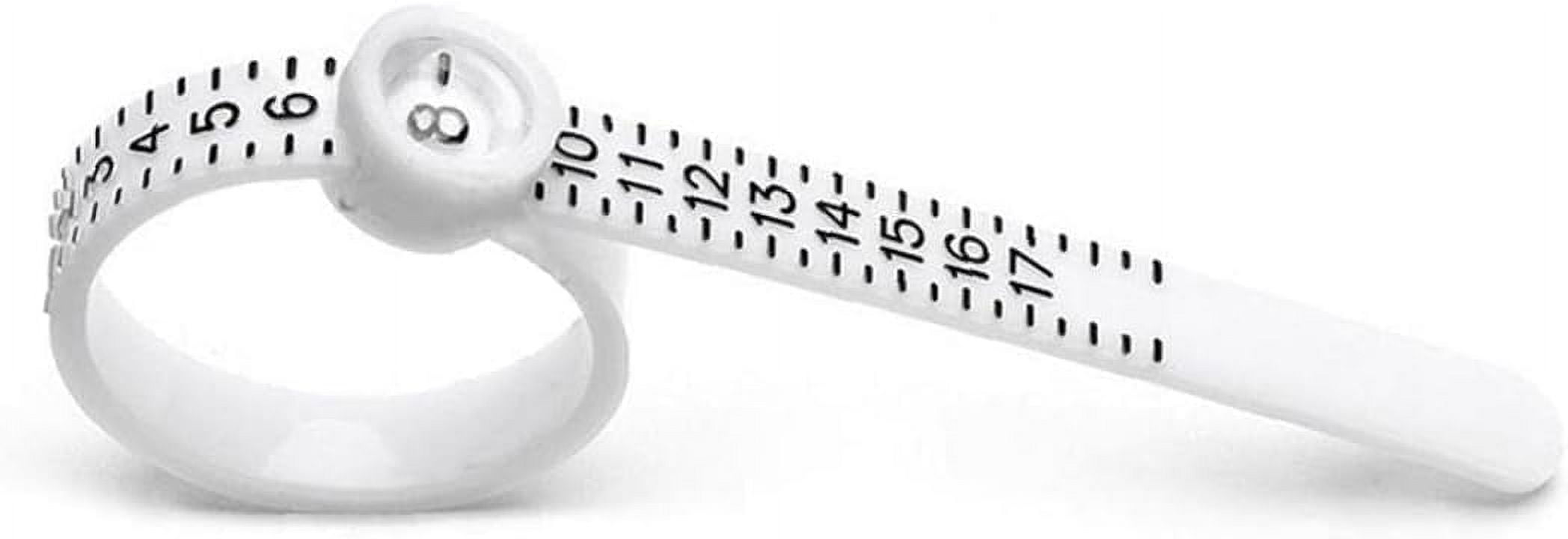 Ring Sizer Us, 1-17 Ring Measurement Tool with Ring Size Guide Chart ...