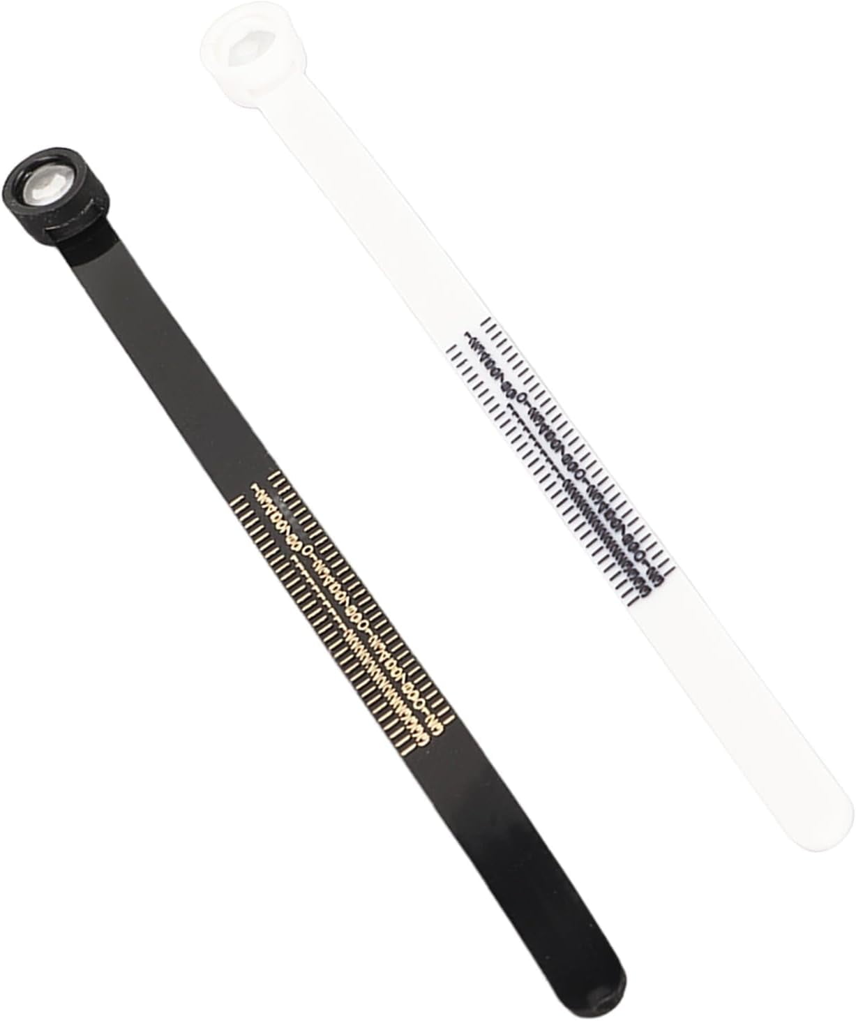 Ring Sizer with Magnifying Glass - 2pcs Reusable Finger Size Gauge ...