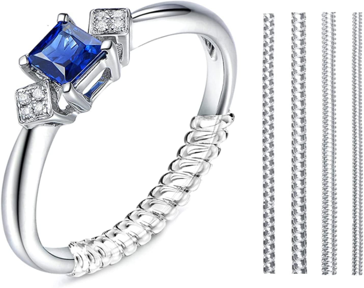 Ring Sizers for Loose Rings, 14 Pack Invisible Ring Size Adjuster ...