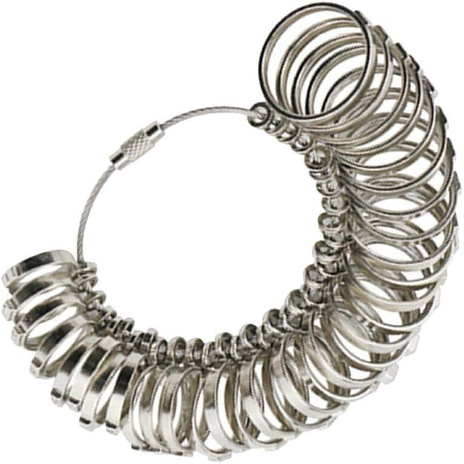 Ring Sizers Metal Sets with Professional Ring Enlarger Stick Mandrel ...