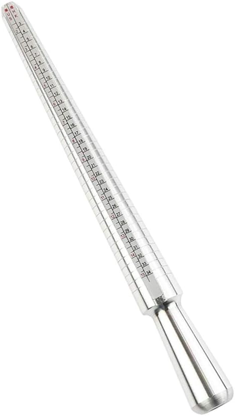 Ring Sizers Metal Sets with Professional Ring Enlarger Stick Mandrel ...