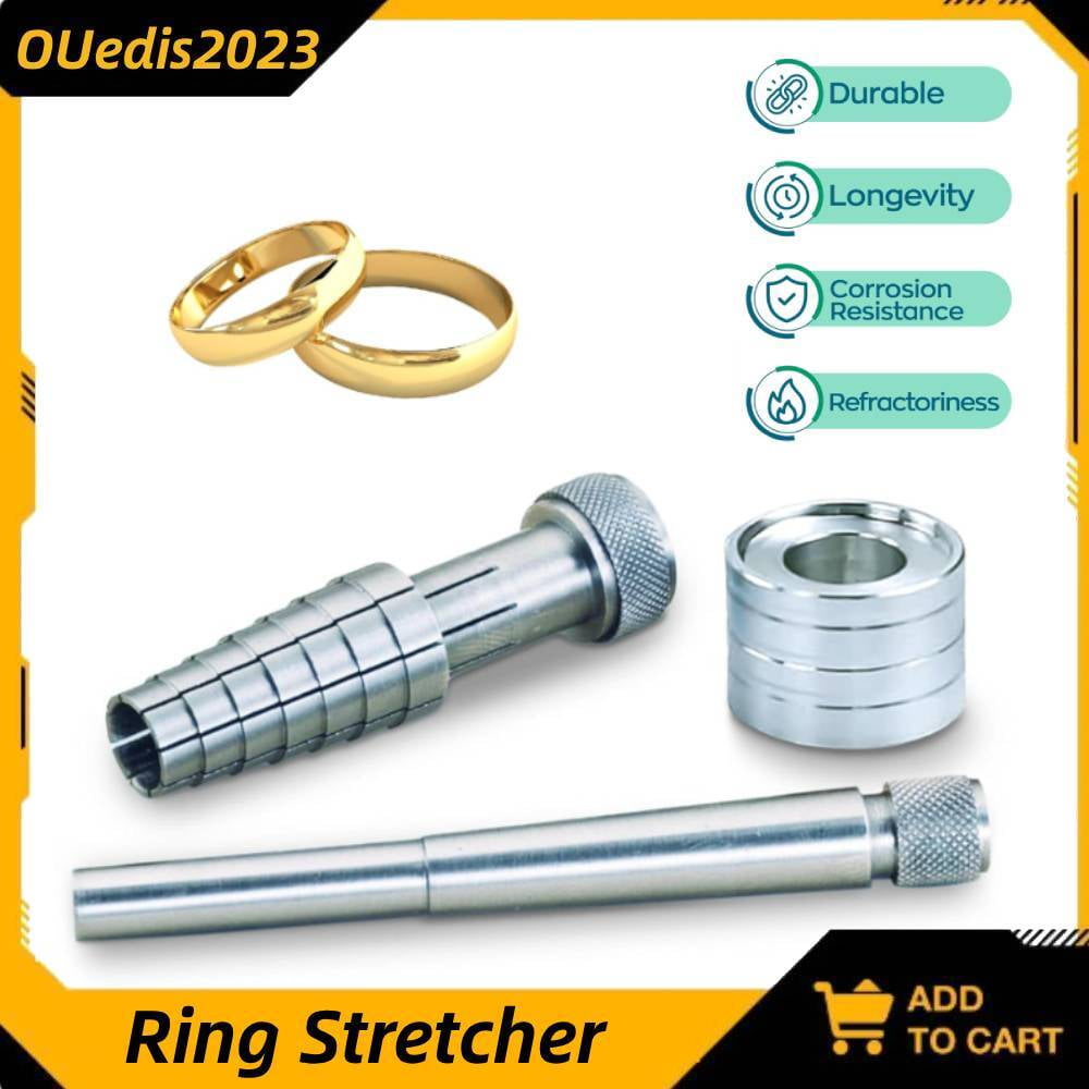 Ring Stretcher Wedding Band Ring Extender Finger Ring Size Kit Jewelry ...