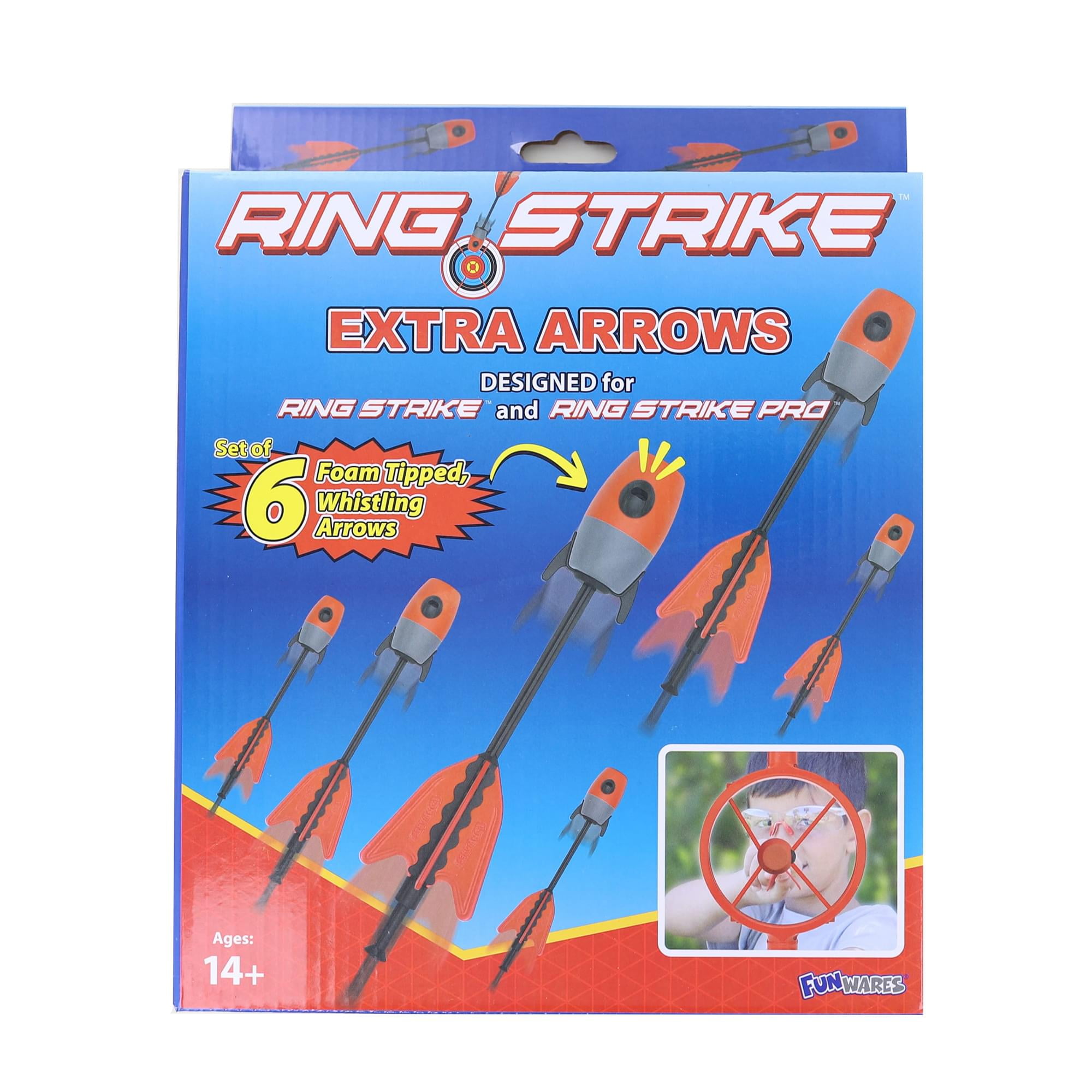 Ring Strike Red Spare Arrows | Set of 6 - Walmart.com