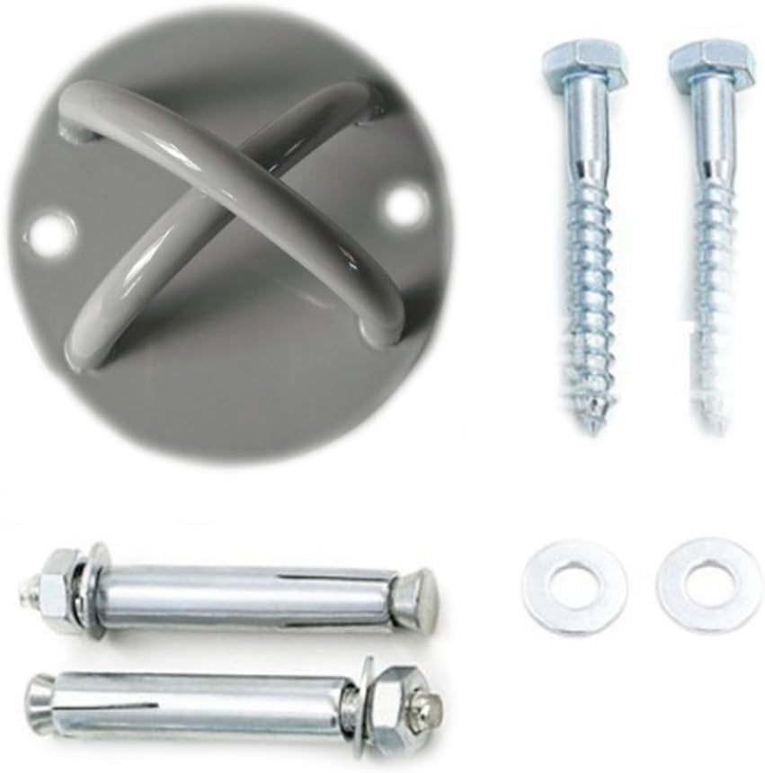 Ring Swing Aerial Suspension Trainer, (2 Expansion Screws + 2 Self ...