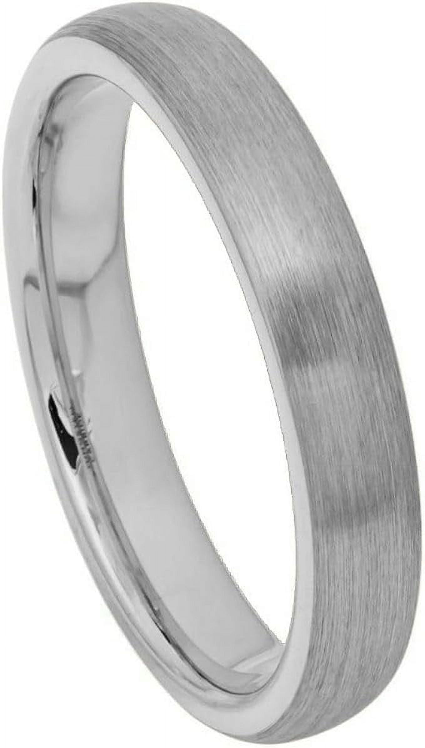 Ring for Men and Ladies ipauly inc Ring Brushed Domed Classic Style ...