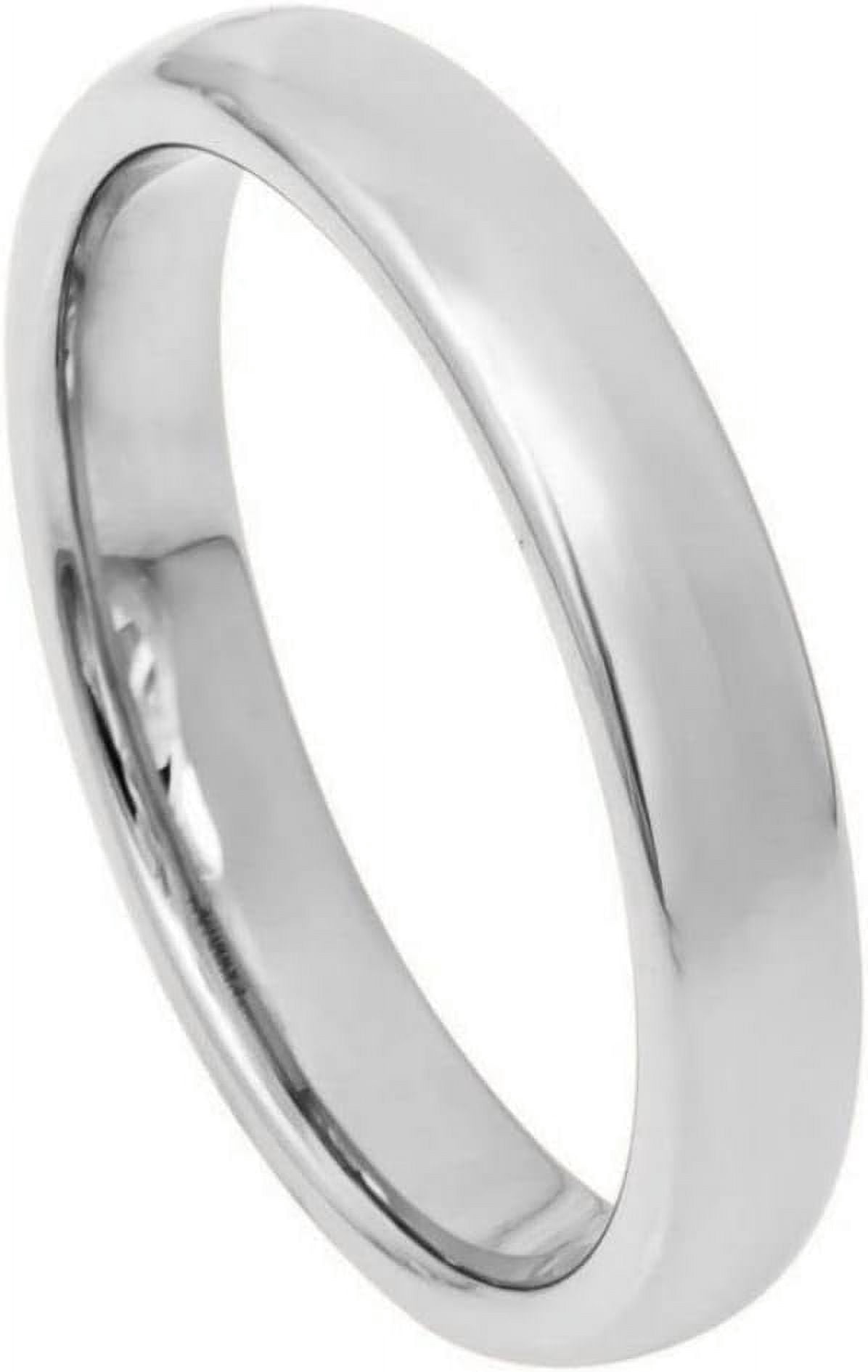 Ring for Men and Ladies ipauly inc Ring Polished Shiny Domed Ring – 4mm ...