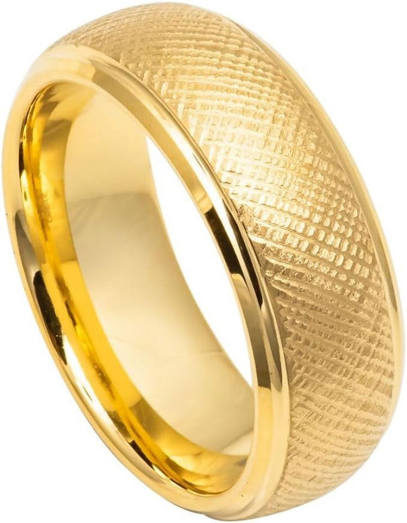 Ring for Men and Ladies ipauly inc Ring Yellow Gold IP Florentine ...