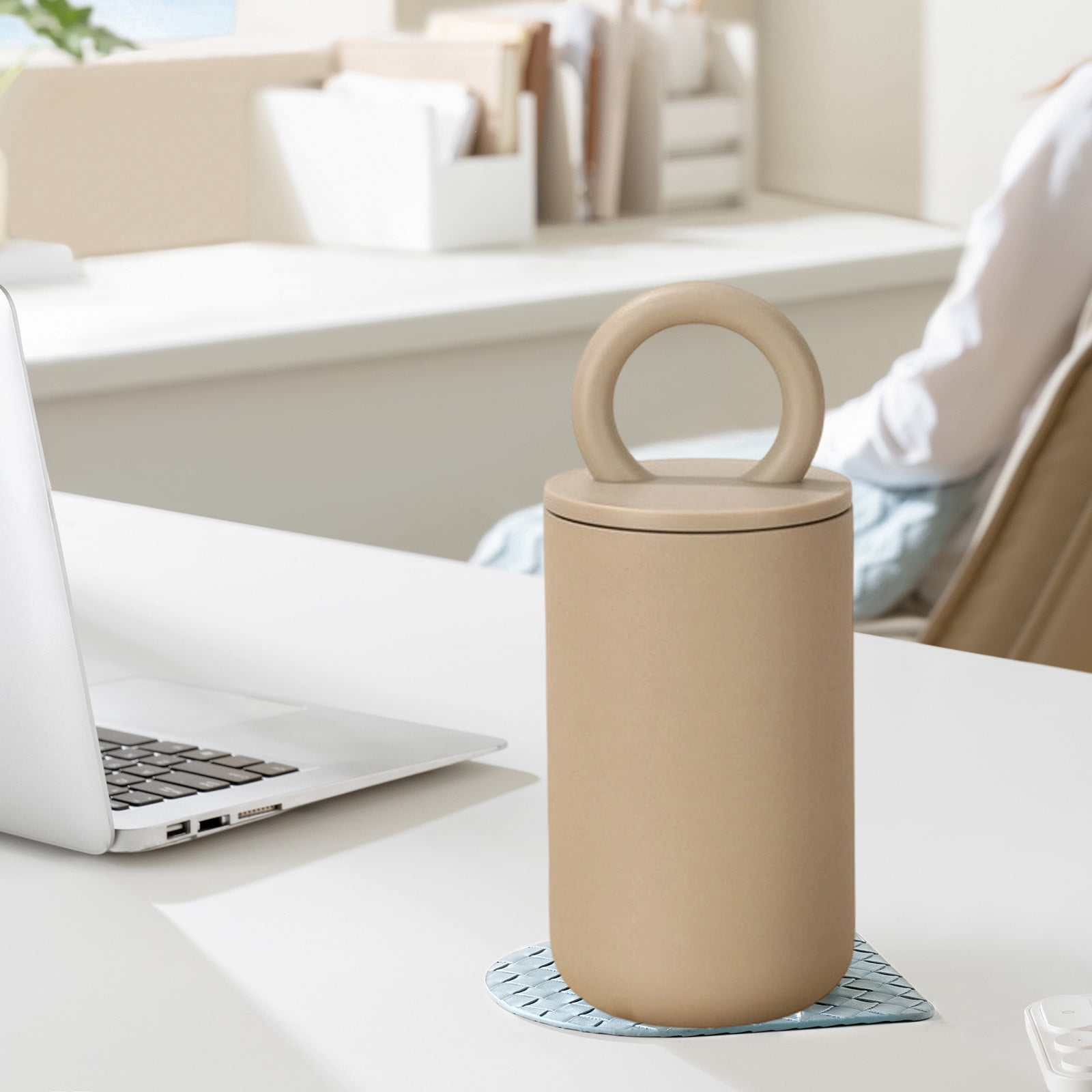 Ring-handle Stainless Steel Double-walled Insulated Mug Cup For Home ...