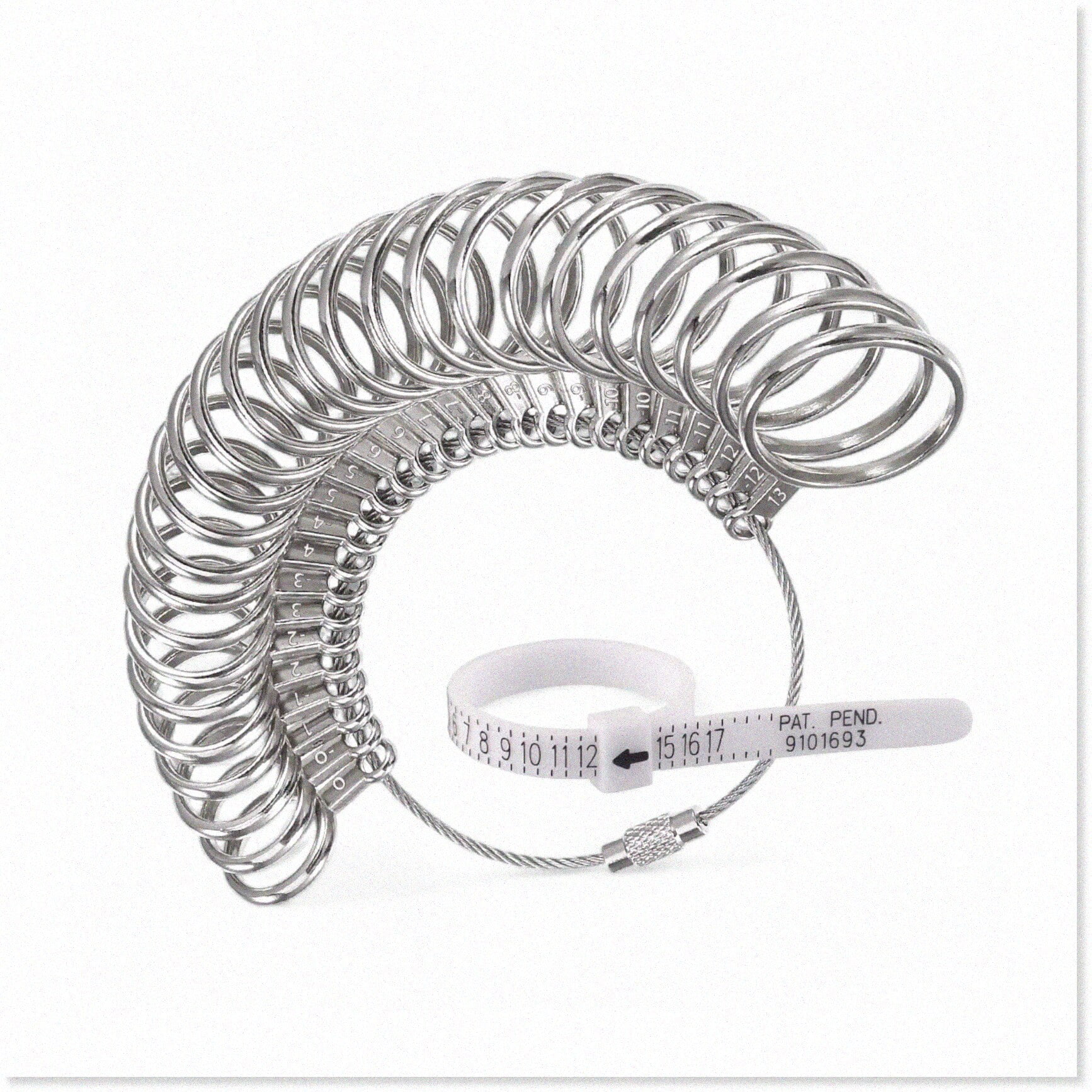 RingFit Pro: Precision Ring Sizing Tool - Stainless Iron Jewelry Sizers ...