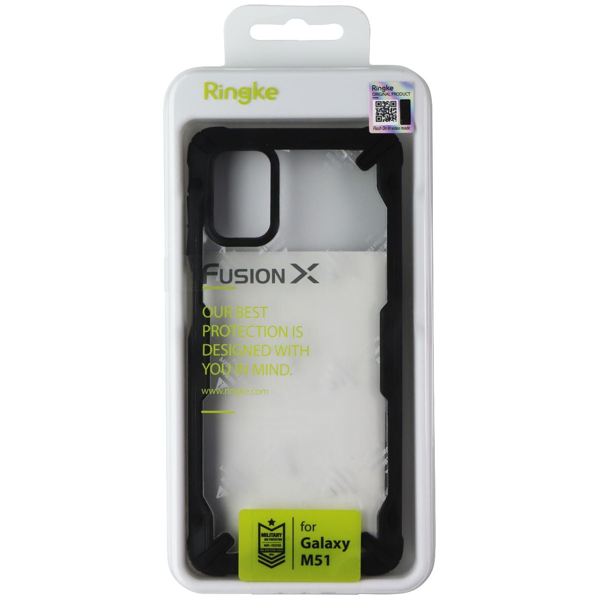 Ringke Fusion X Series Case for Samsung Galaxy M51 - Black / Clear ...