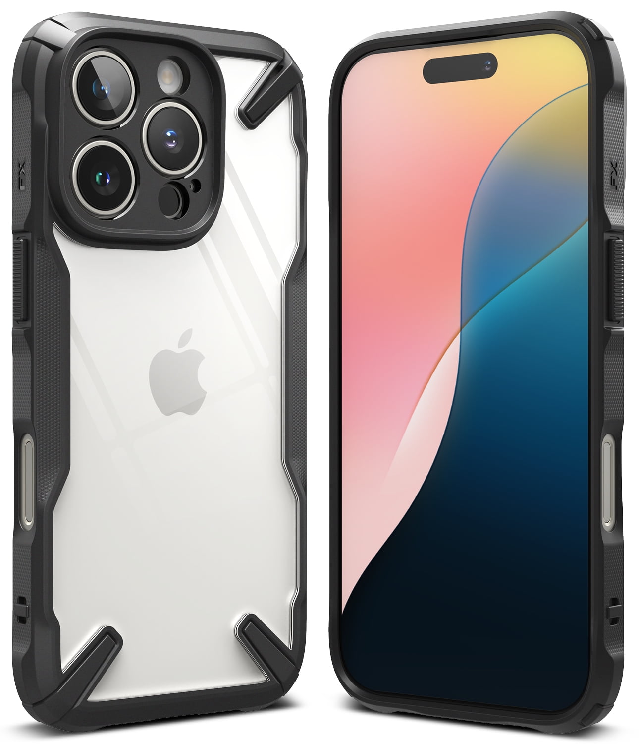 Ringke Fusion-X for iPhone 16 Pro Max Case, Shockproof Rugged Heavy ...