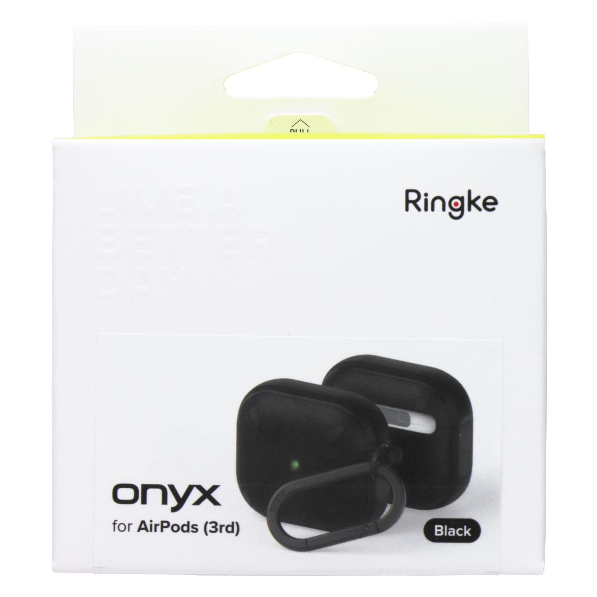 Ringke Onyx Keychain Case for Apple AirPods 3rd Gen - Black - Walmart.com