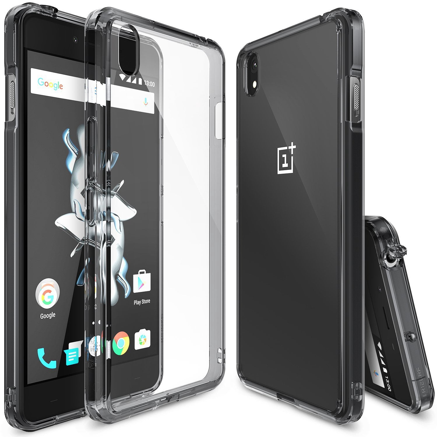Ringke for OnePlus X [Fusion] Transparent PC Back TPU Bumper Shockproof ...