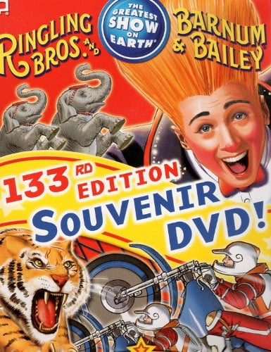 Ringling Bros. Barnum & Bailey Circus 133rd Edition Souvenir DVD NEW ...