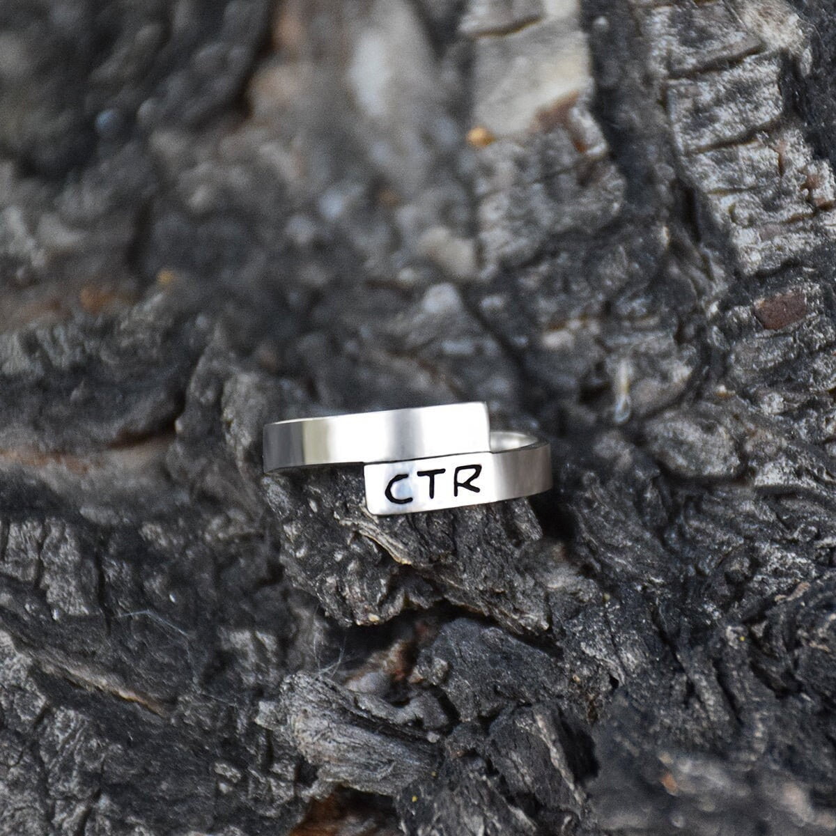 Ringmasters Orbit Sterling Silver Choose the Right CTR Ring Size 8 ...