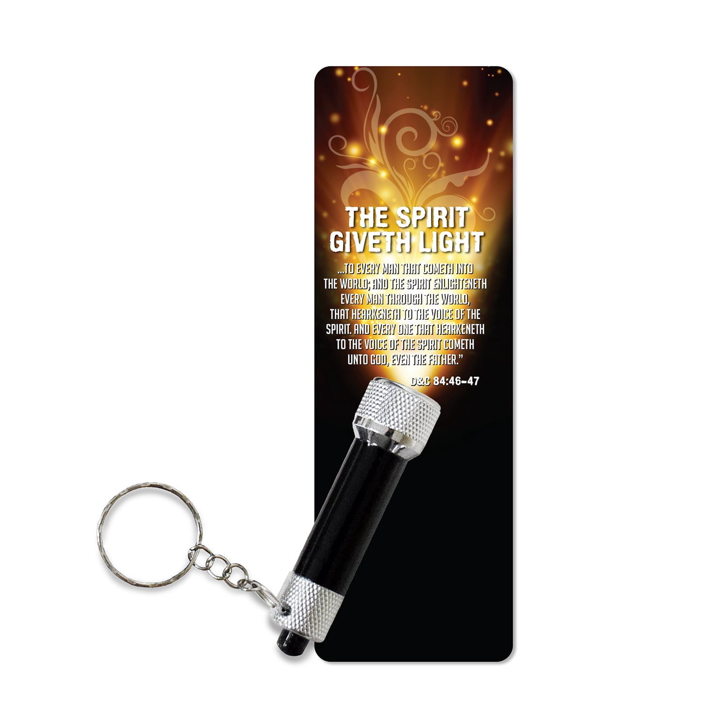 Ringmasters The Spirit Giveth Light Flashlight & Bookmark Baptism Gift ...