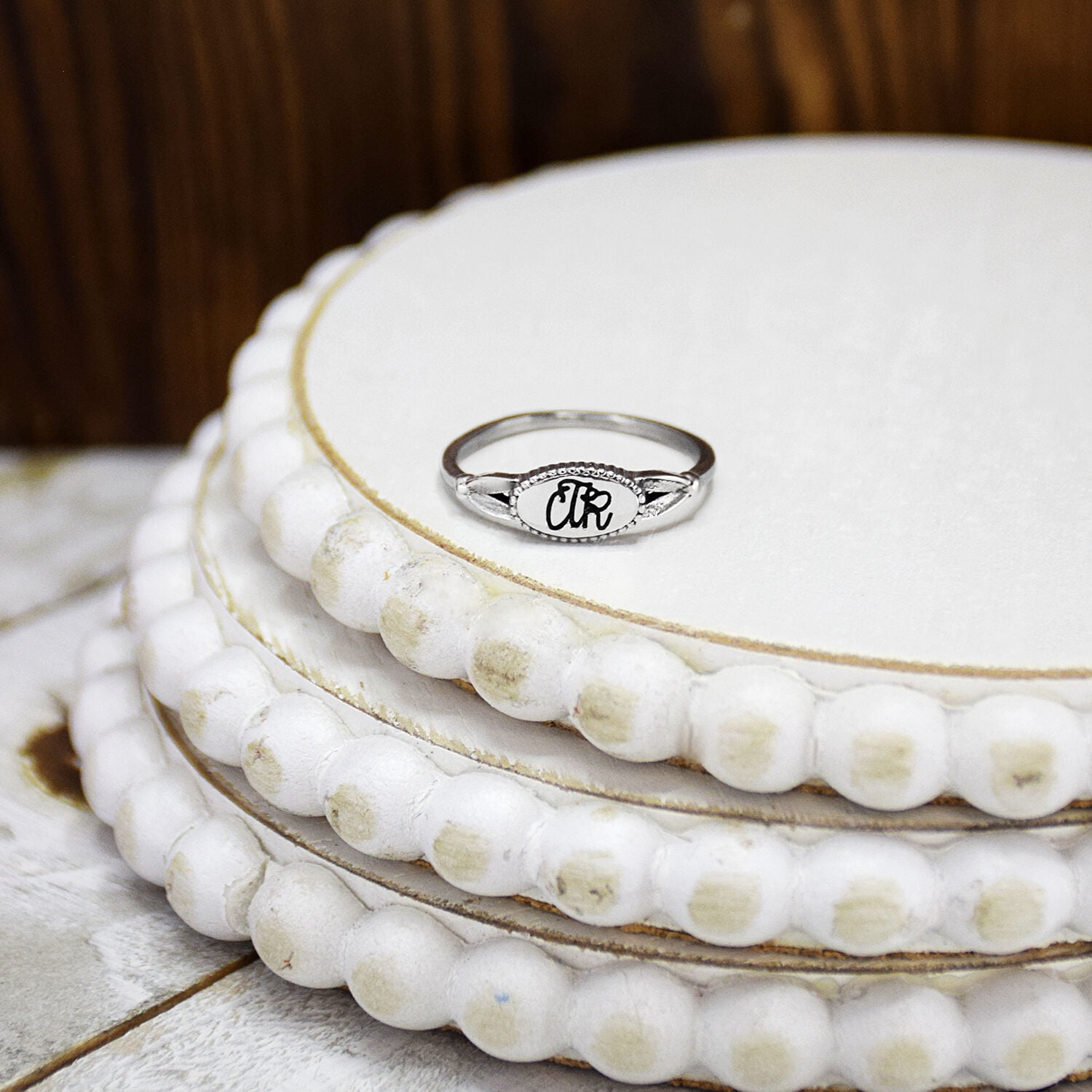 Ringmasters Vintage Oval Stainless Steel CTR Choose the Right Ring Size ...