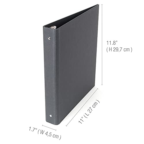 Ringo Fiberboard 3-Ring Binder Organizer to Store Projects or Papers ...