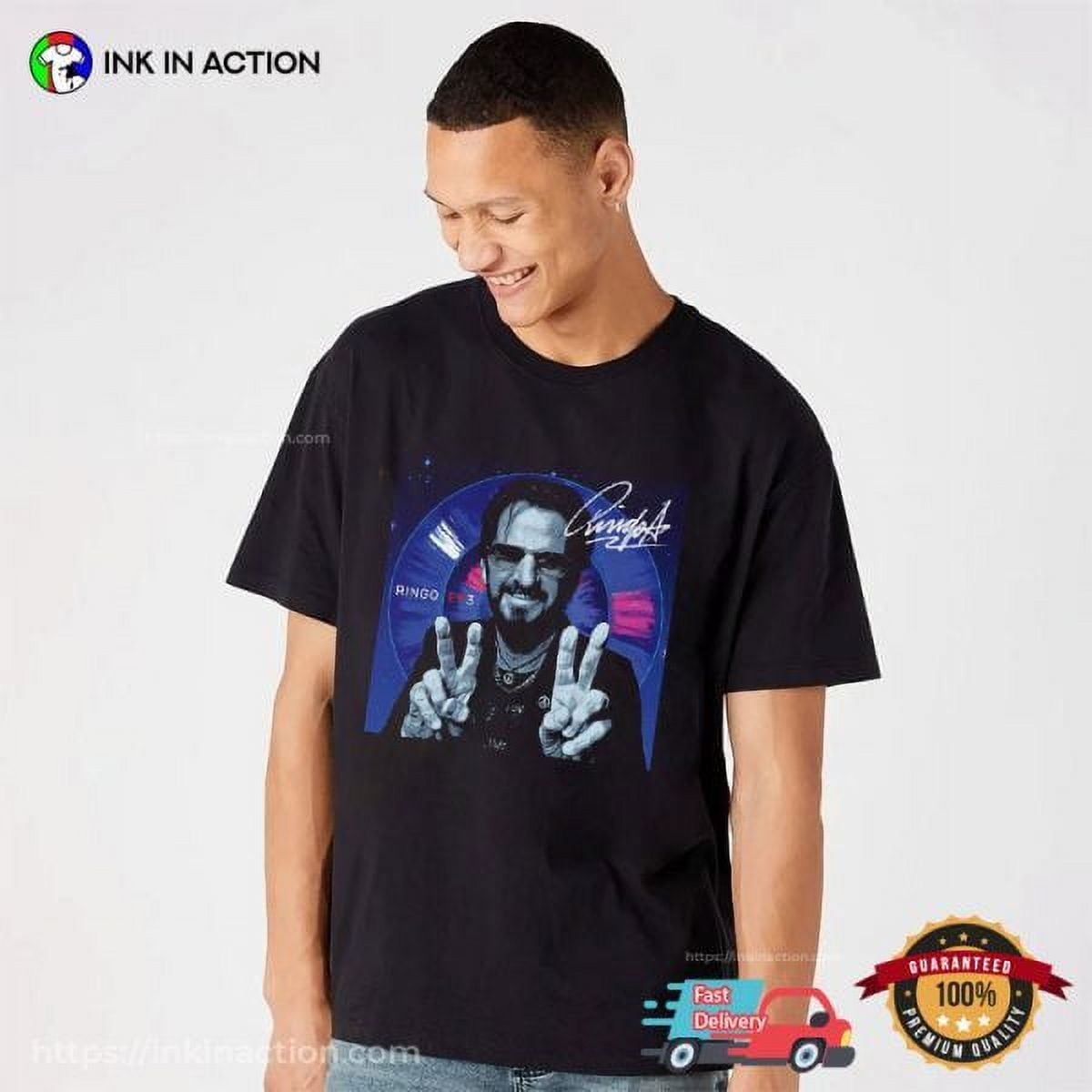 Ringo Starr All Star Band Releases Ep3 Funny Shirt - Walmart.com