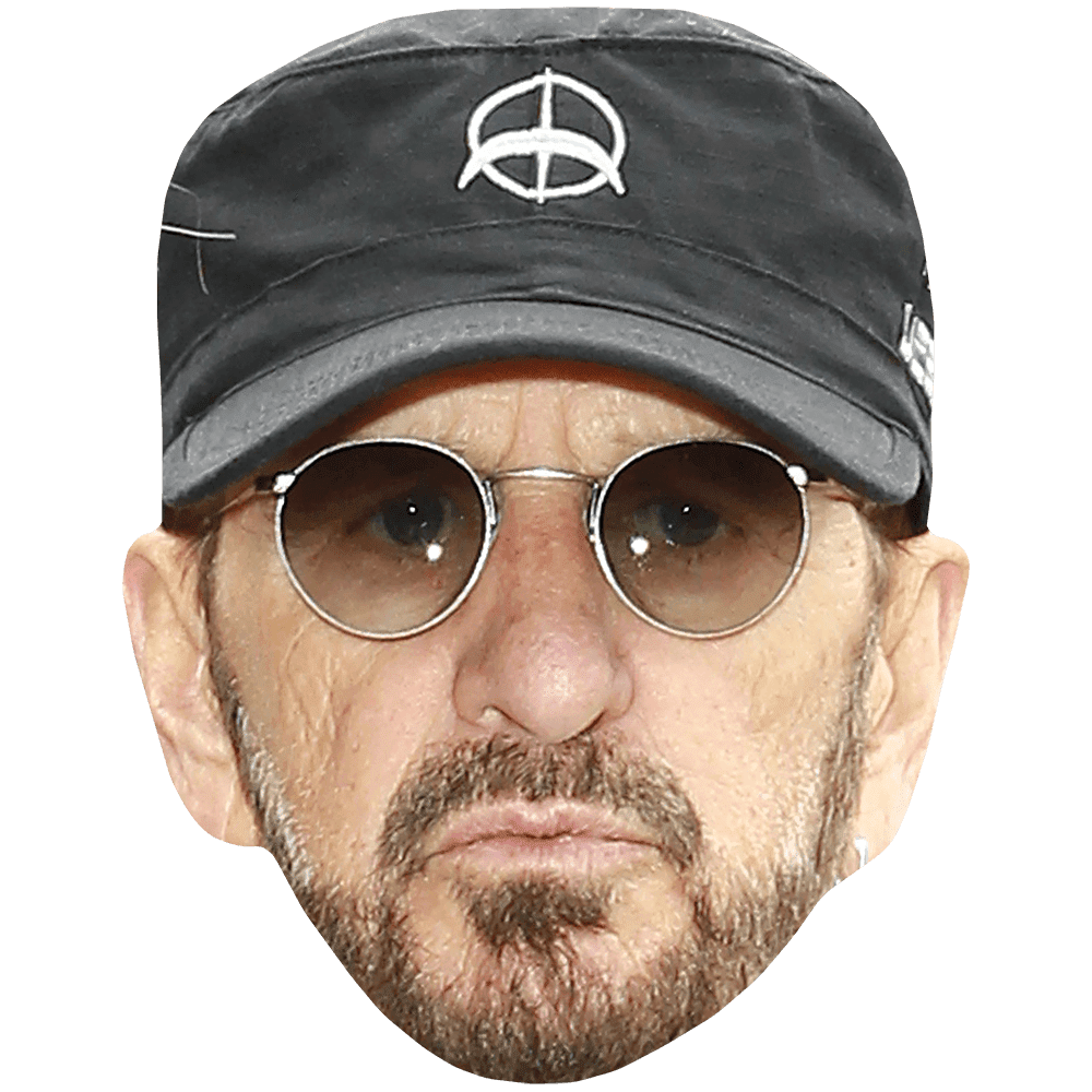 Ringo Starr (Hat) Flat Cardboard Face - Walmart.com