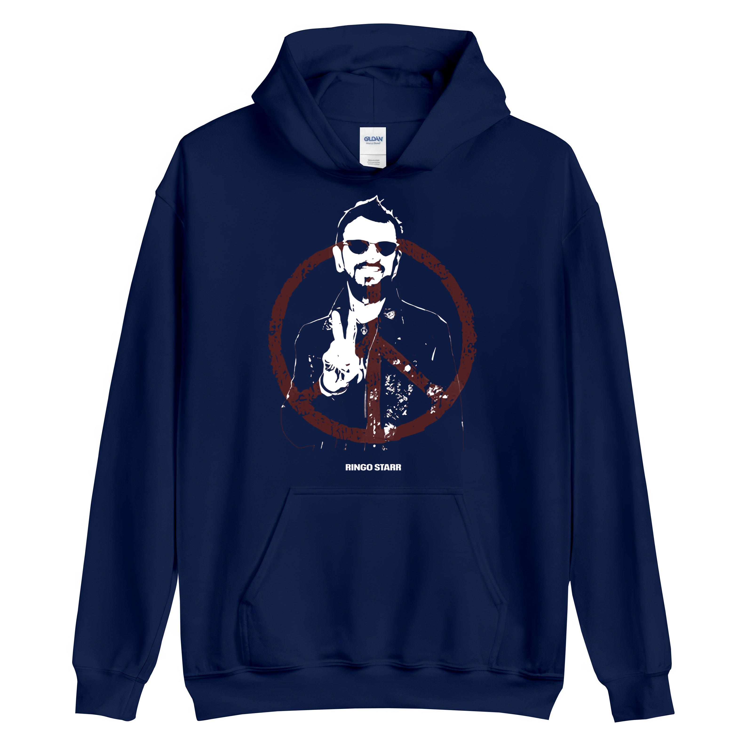 Ringo Starr Peace Fans Art T-shirt-TH29016 - Walmart.com