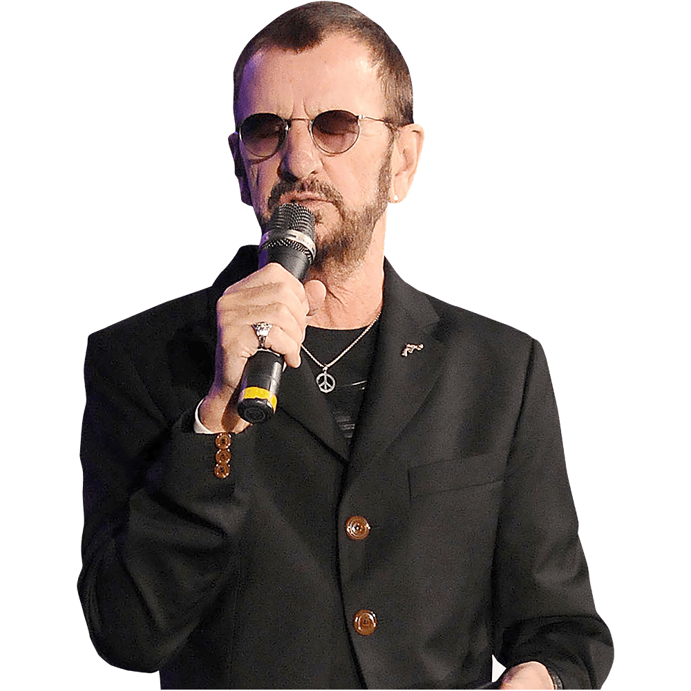 Ringo Starr (Singing) Half Body Buddy Cutout - Walmart.com
