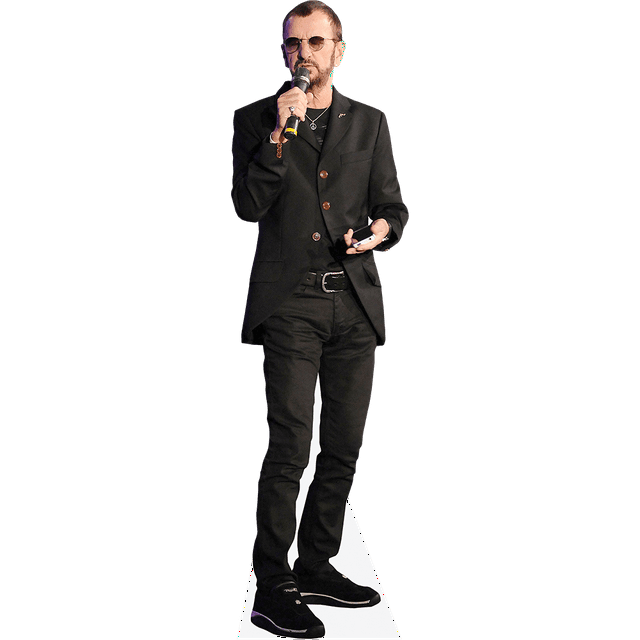 Ringo Starr (Singing) Mini Cardboard Cutout Standee - Walmart.com