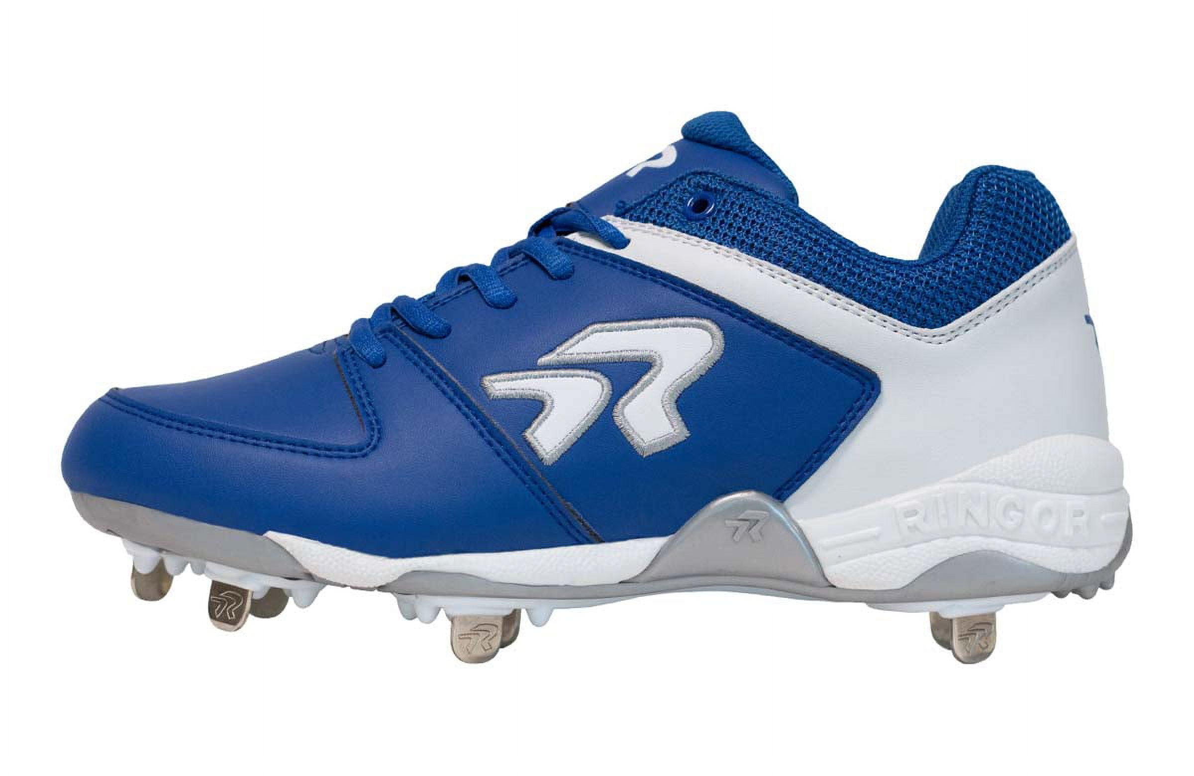 Ringor Flite Women's Softball Spikes Royal | White Size 9 - Walmart.com