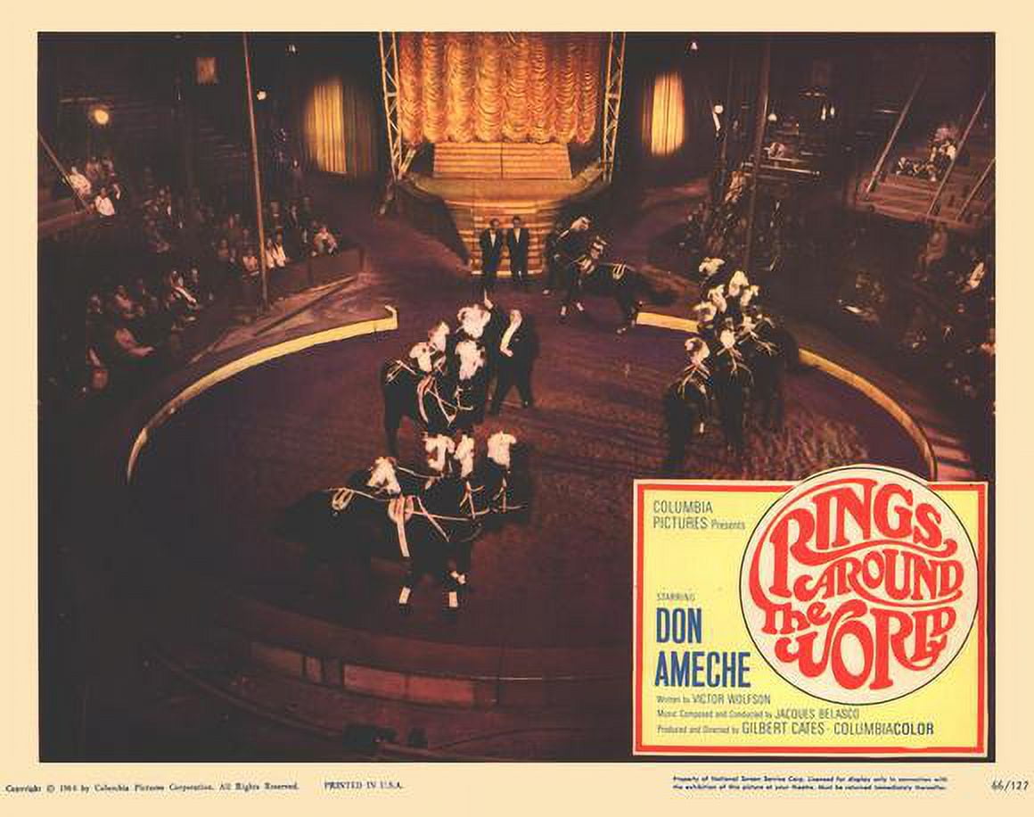 Rings Around the World - movie POSTER (Style E) (11" x 14") (1966 ...