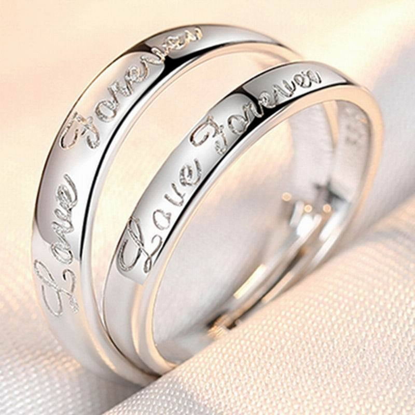 Rings Opening Wedding Simulation Diamond Ring - Walmart.com