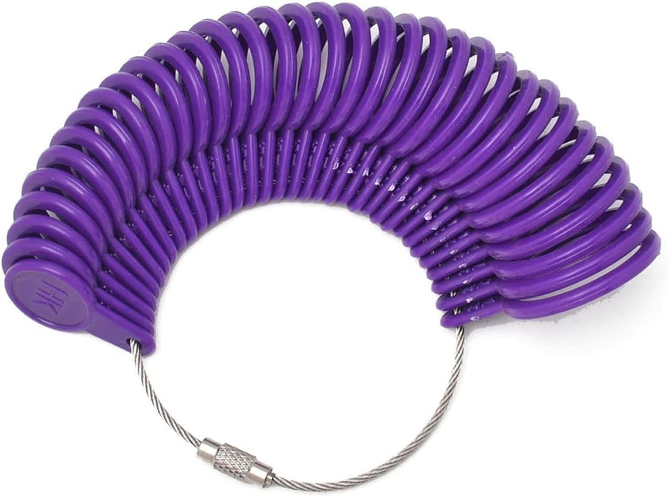 Rings Sizer Gauge Set with Jewelry Rubber Hammer Mallet Finger Size ...