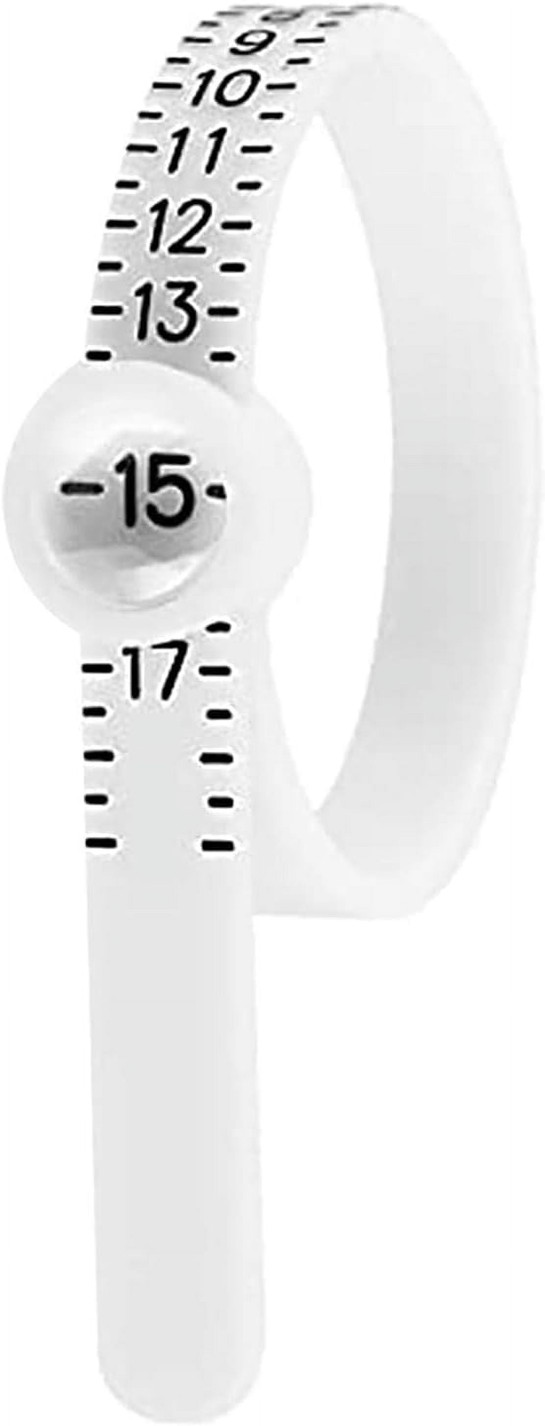 Rings Sizer Measuring Tool - Finger Diameter Gauge with Glass ...