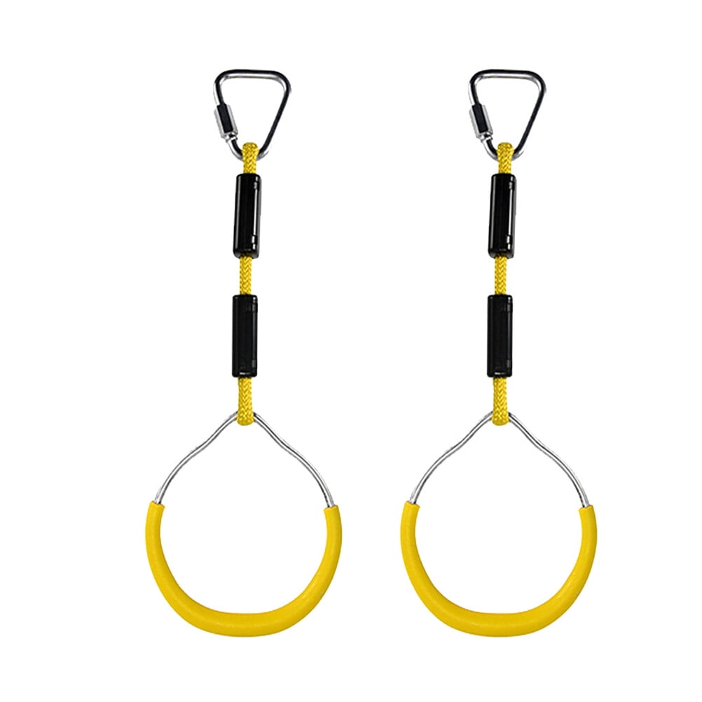Rings Swing Bar Ring Set Up Gym Exercise Gymnastics Calisthenics Indoor ...