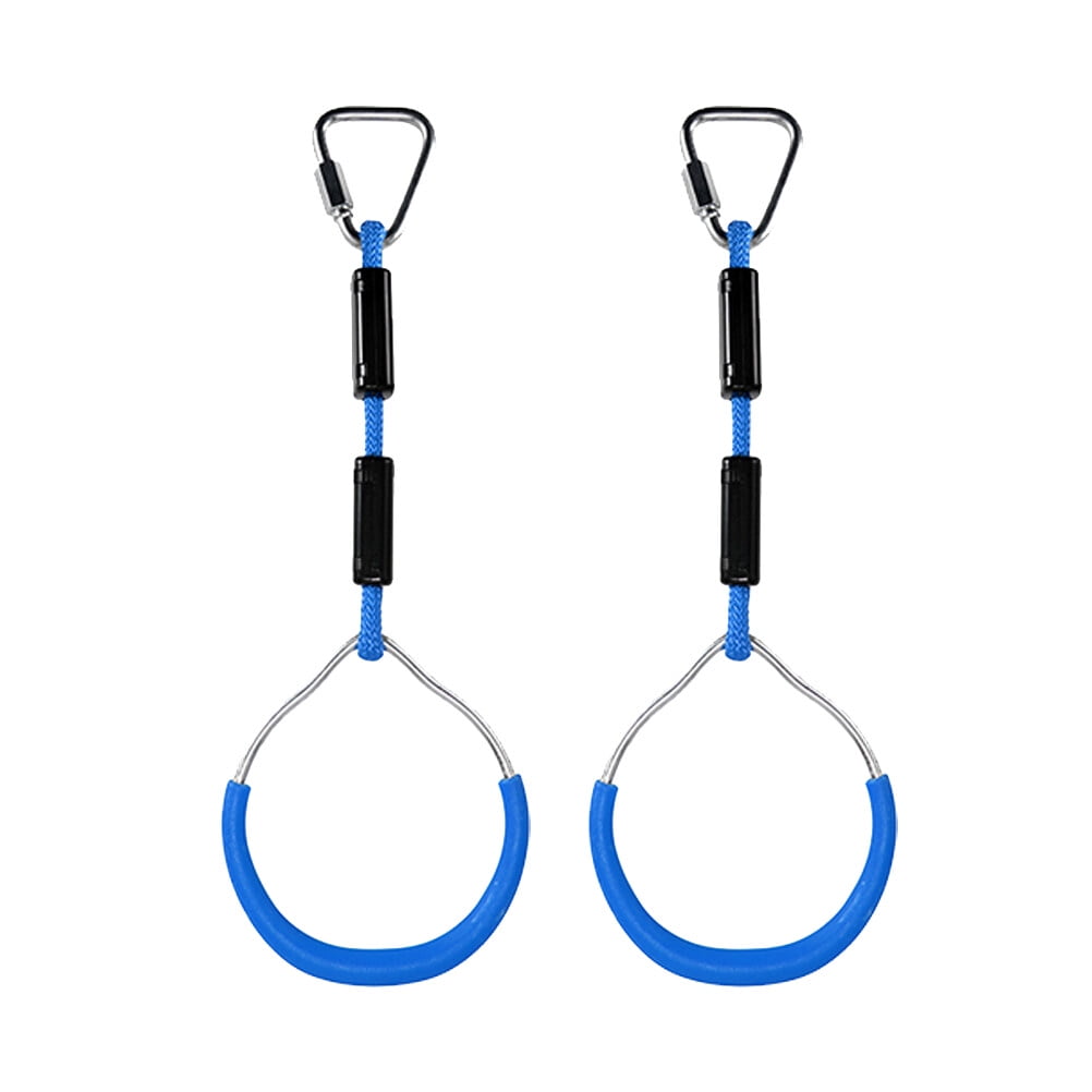 Rings Swing Bar Ring Up Set Workout Playground Gym Indoor Equipment ...