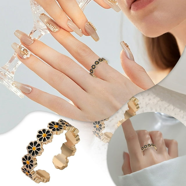 Rings for Teen Girls Rose Ring for Teen en Rings Set Stack Rings for ...