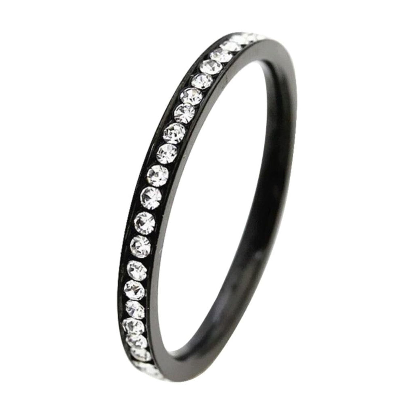 Rings for Women Titanium Steel Ring Design with A Sense of Diamond ...