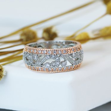 Easter Rings for Women Dazzling Women Fashion Natural Diamond ...