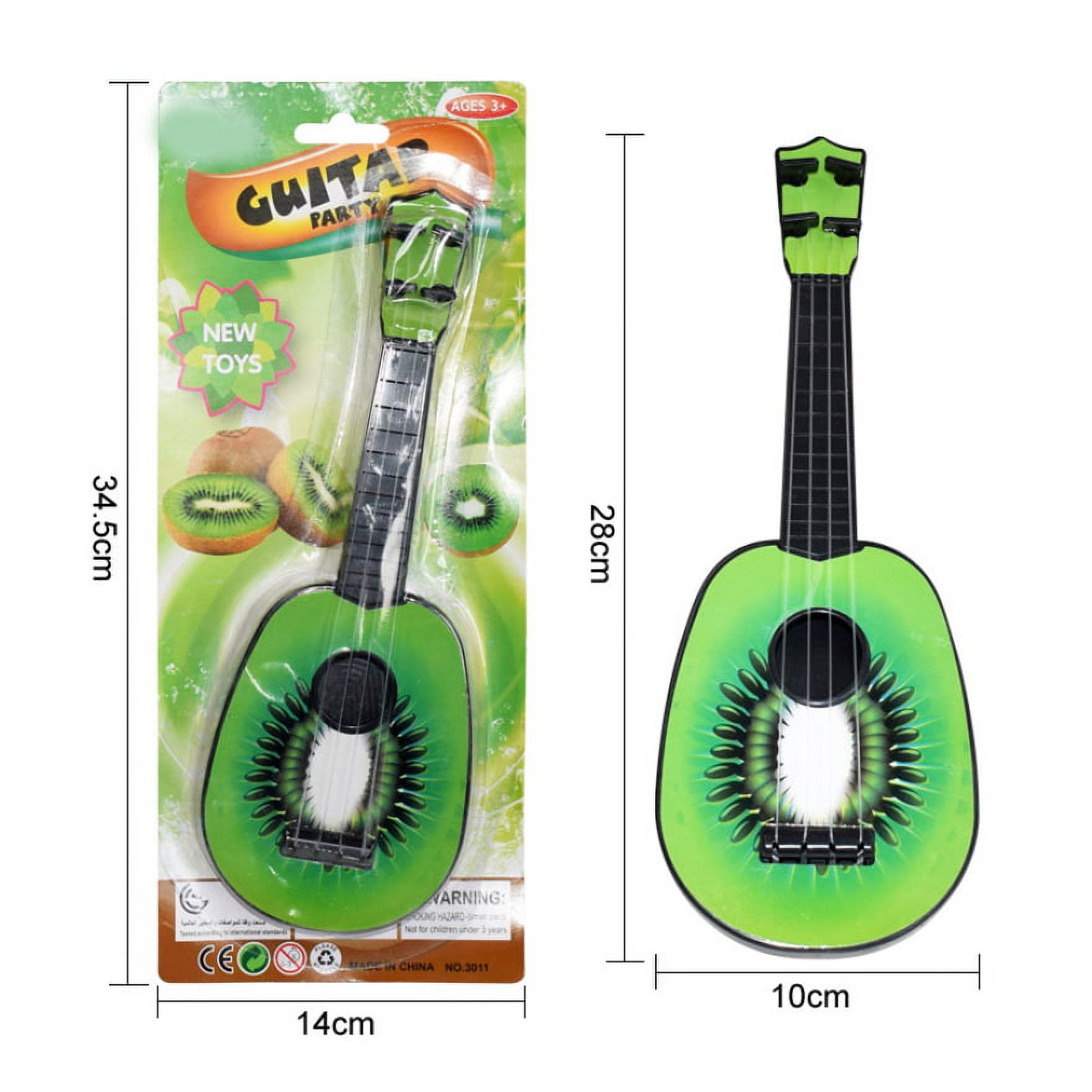 Ringshlar Mini Ukulele Simulation Guitar with Fruits Pattern Kids ...
