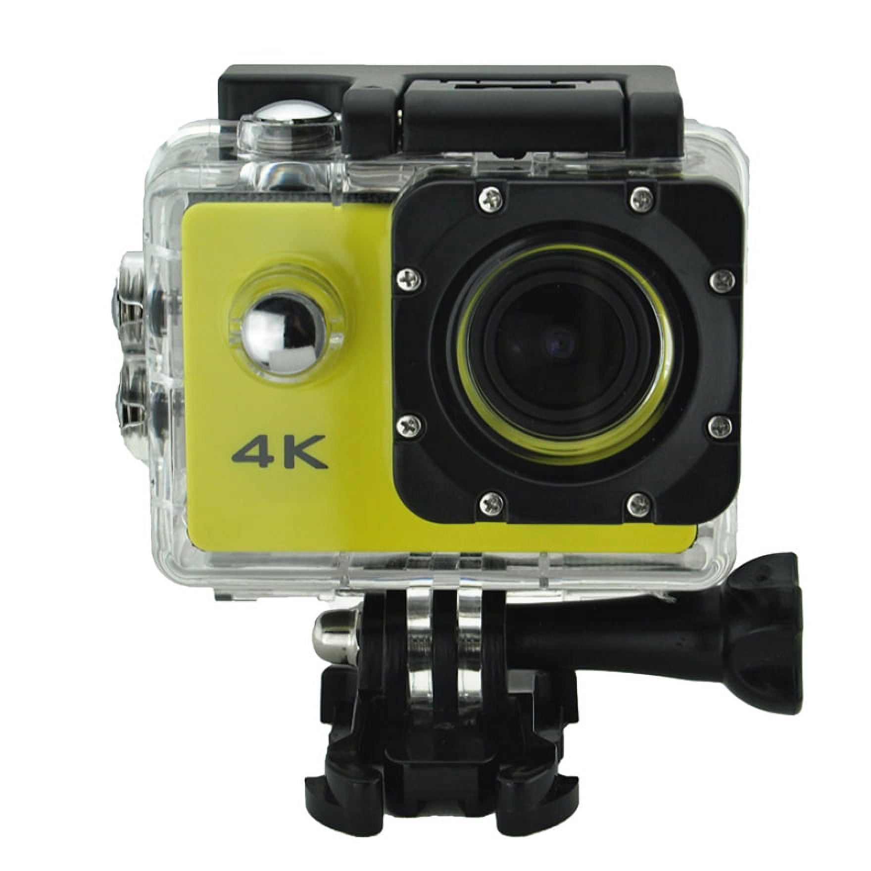 Ringshlar Sports Action Video Camera 4K Waterproof Wide View Angle Bike ...