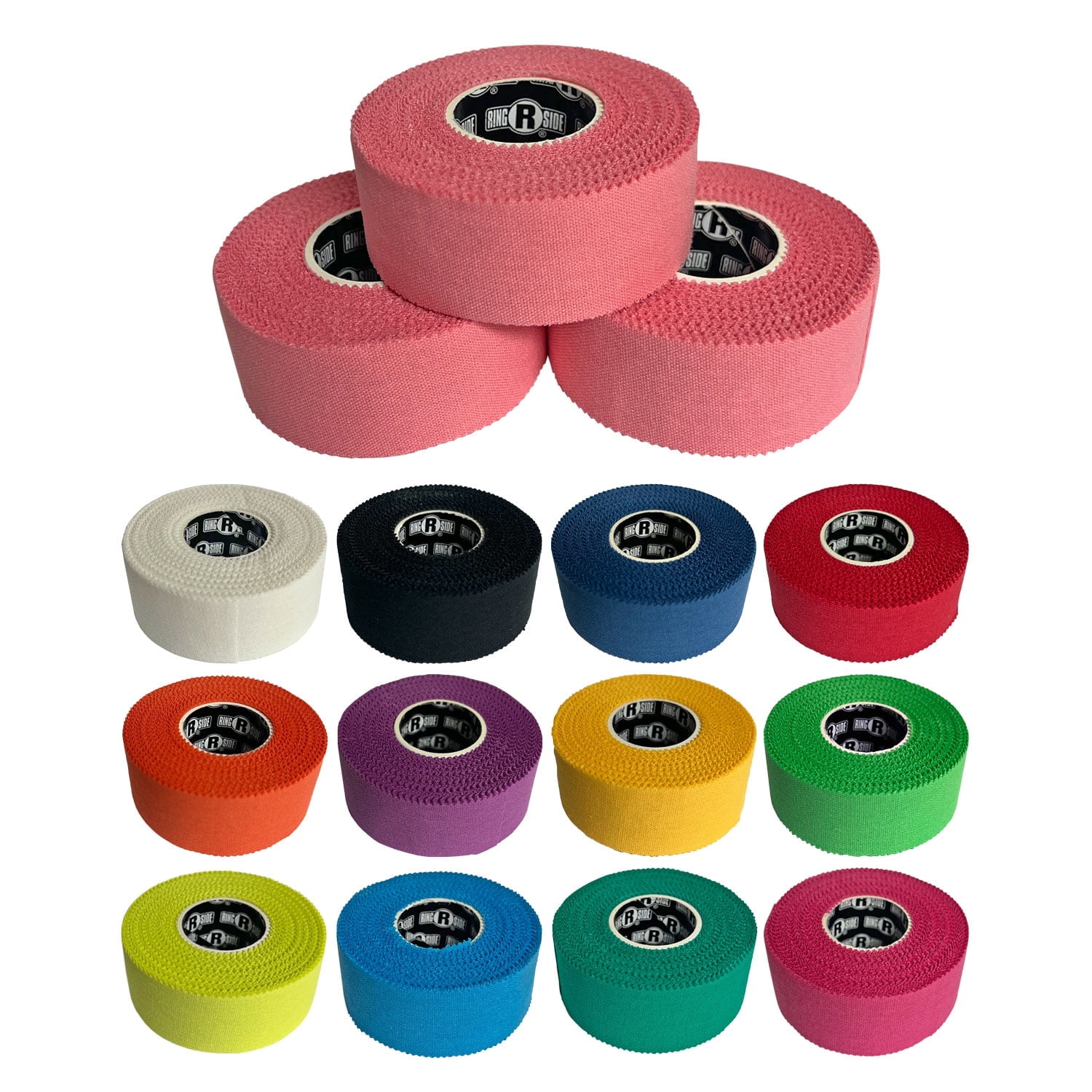 Ringside 1" Athletic Trainers Tape, 30 Feet, Adhesive and Easy to Tear, Light Pink, 3 Pack ...