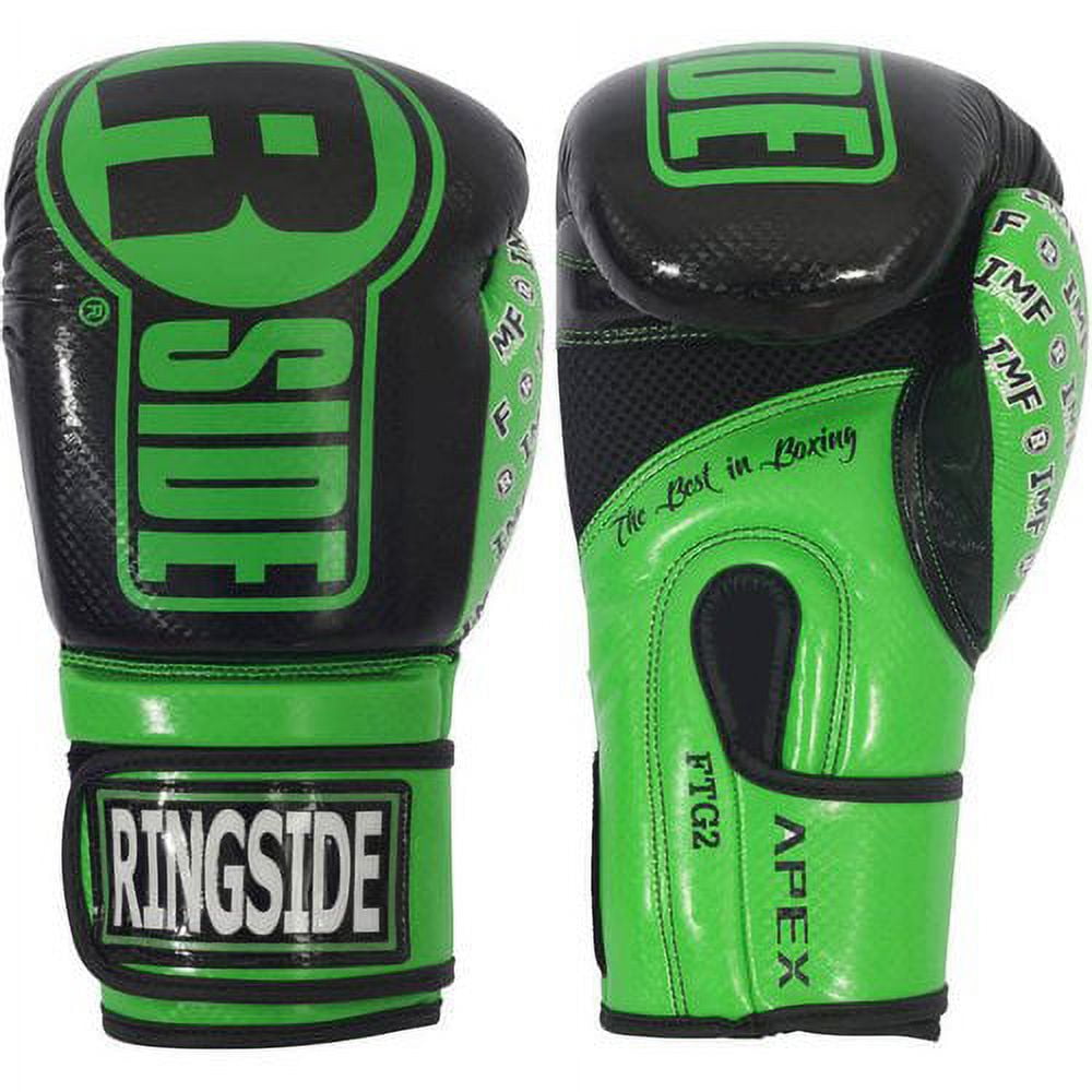 Free Shipping! Ringside Apex Flash Sparring Boxing Gloves 14 oz Black ...