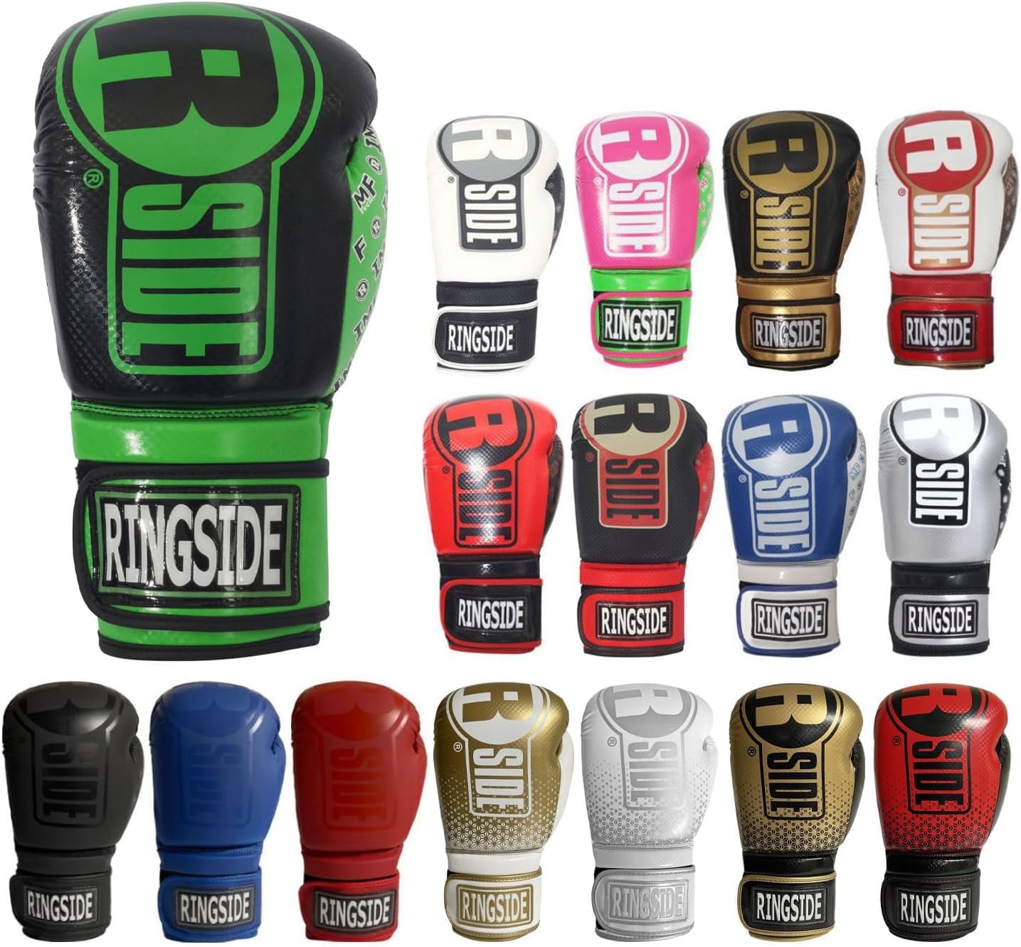 Ringside Apex Flash Sparring Gloves, IMF-Tech Synthetic Boxing Gloves ...