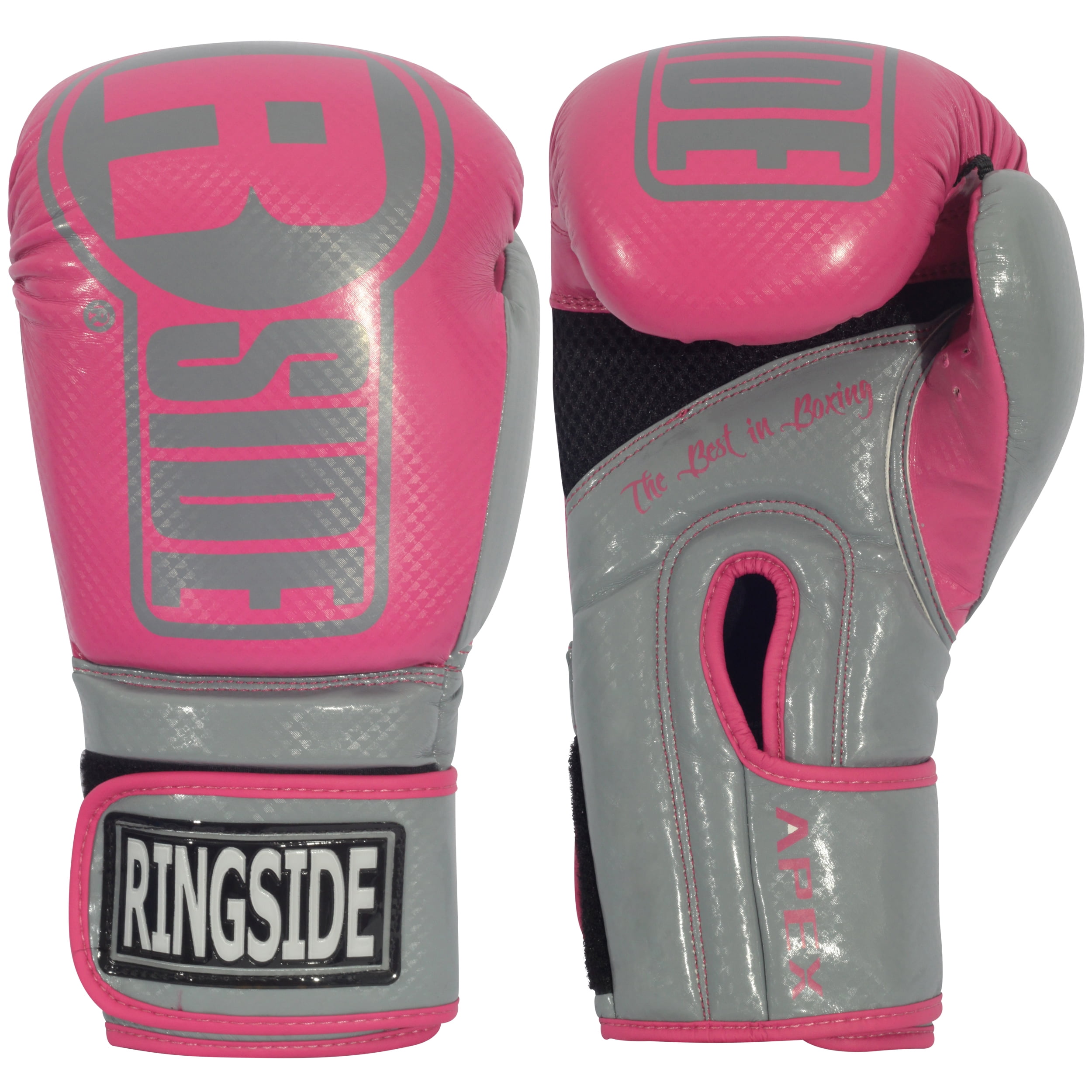 Ringside Apex IMF-Tech Boxing Bag Gloves Large/Extra-Large Pink/Gray - Walmart.com