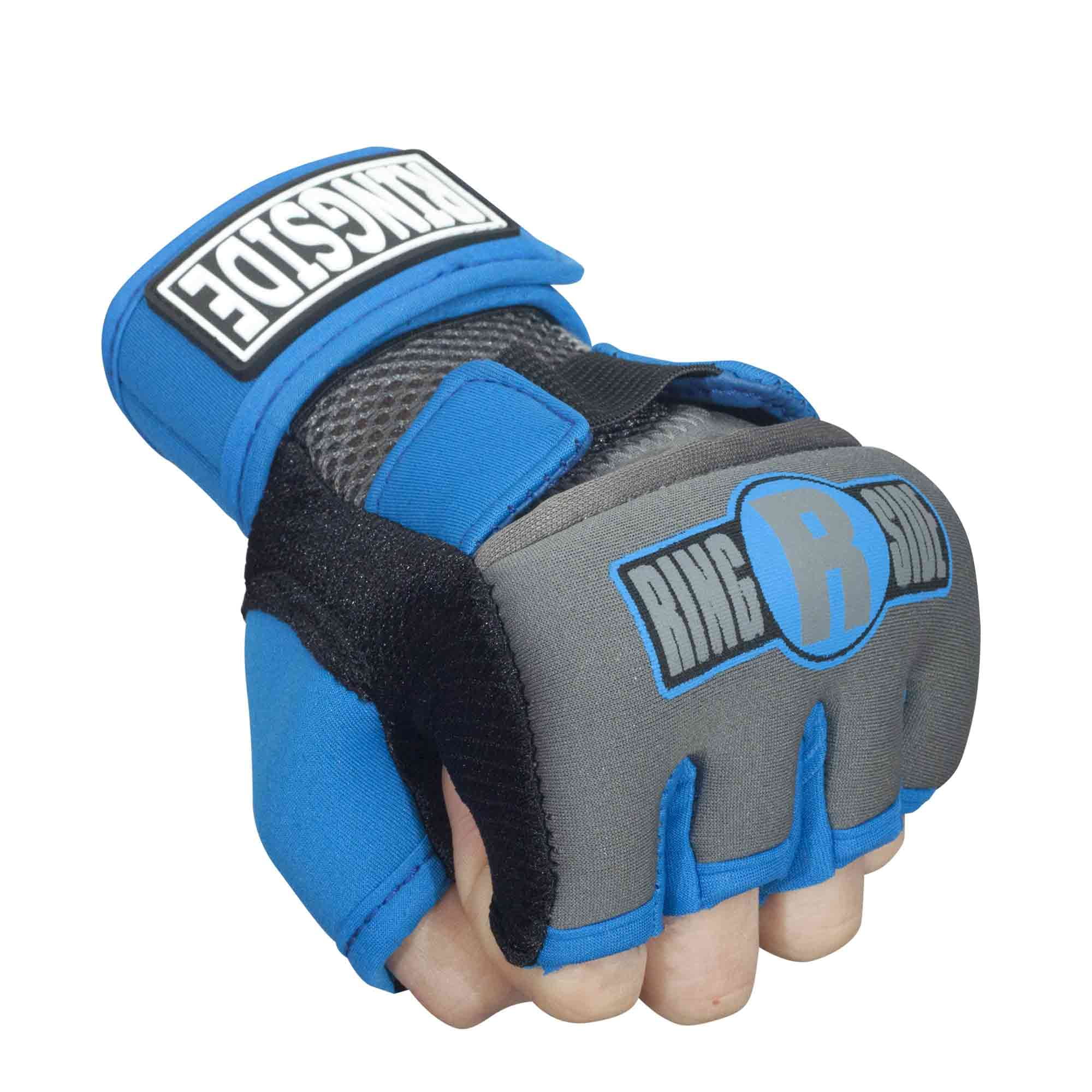 Ringside Gel Hand Wraps Large Blue/Black - Walmart.com