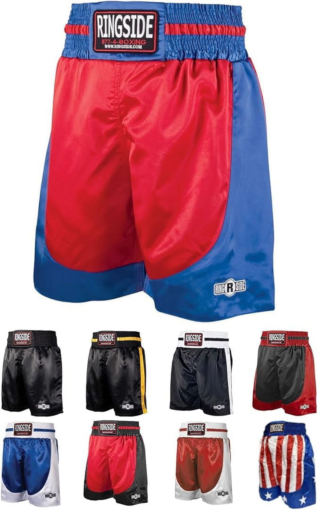 Ringside Pro-Style Boxing Trunks, Satin Shorts for Men and Women, Ideal ...